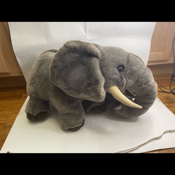CWC | Toys | Cwc Plush Mother Elephant And Baby Large Stuffed Animal ...